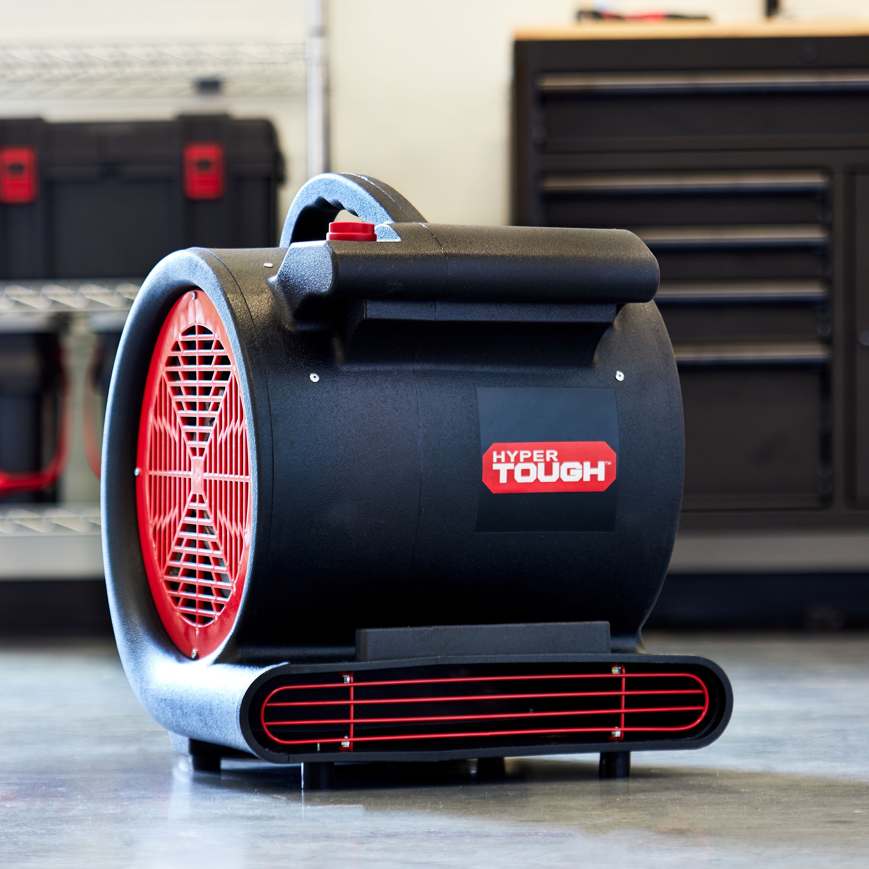 Hyper Tough 1 HP 3-Speed Utility Fan, Air Mover, Floor Carpet Dryer ...