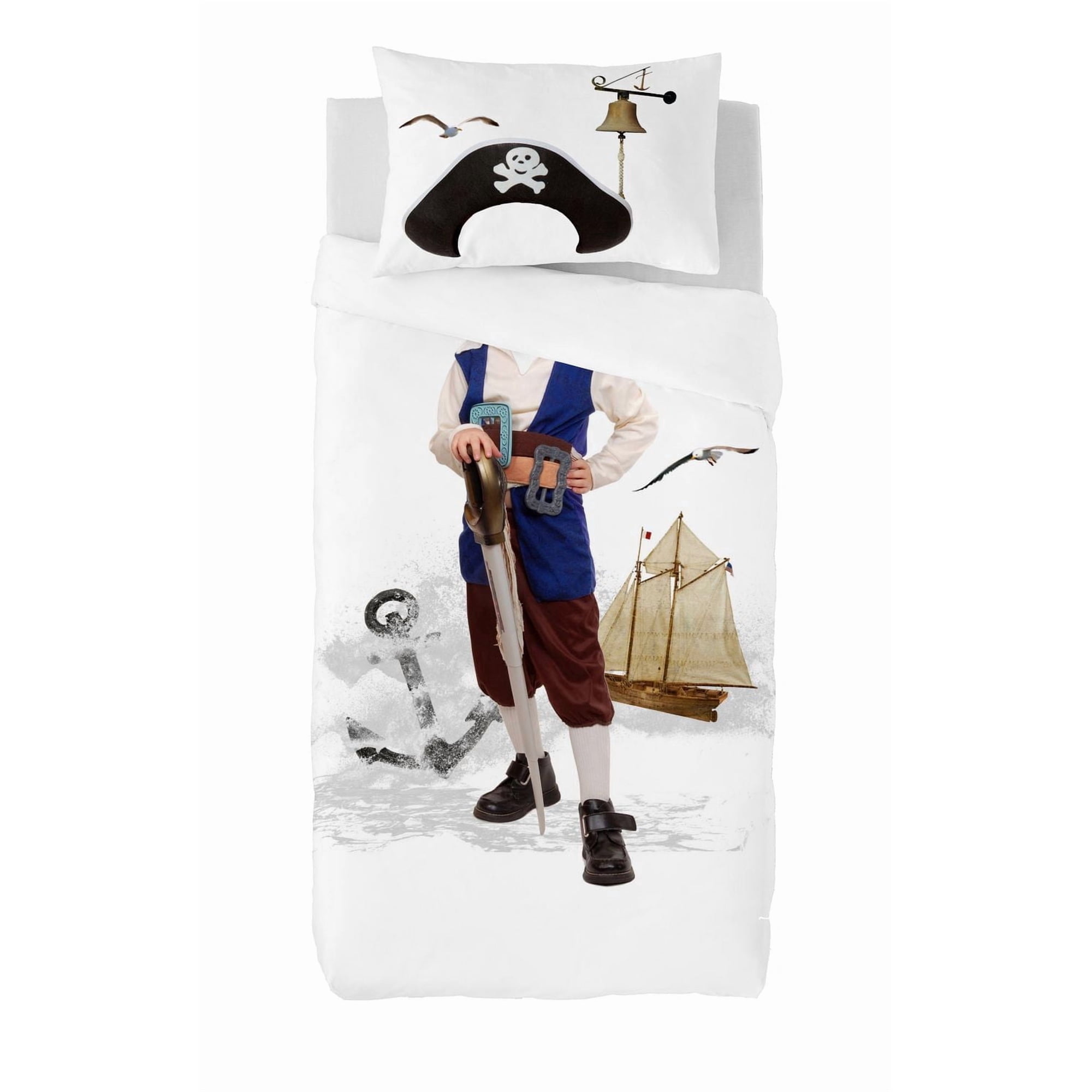 Click here for Gouchee Home Pirate Twin Duvet Cover Set - 2‑piece... prices