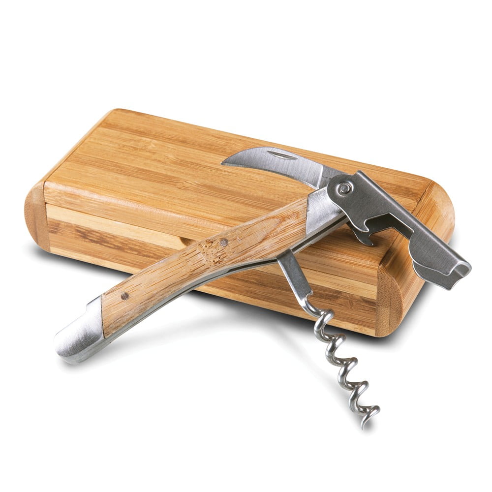FB Jewels Elan Bamboo Waiter's Tool in Box - Walmart.com