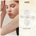 DESIGNICE 3Pcs Arm Cuff for Women Open Upper Arm Cuff Bangle Armlet ...