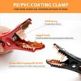 2 Gauge Jumper Cable Heavy Duty Car Battery Clamps, for Jump Starting ...
