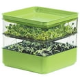Gardens Alive Seed Sprouter Growing Kit, 2-Tier Trays, Easy Indoor ...