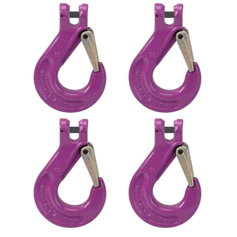 KWB 5/16" Clevis Sling Hook - Grade 100 - 4 Pack - Walmart.com