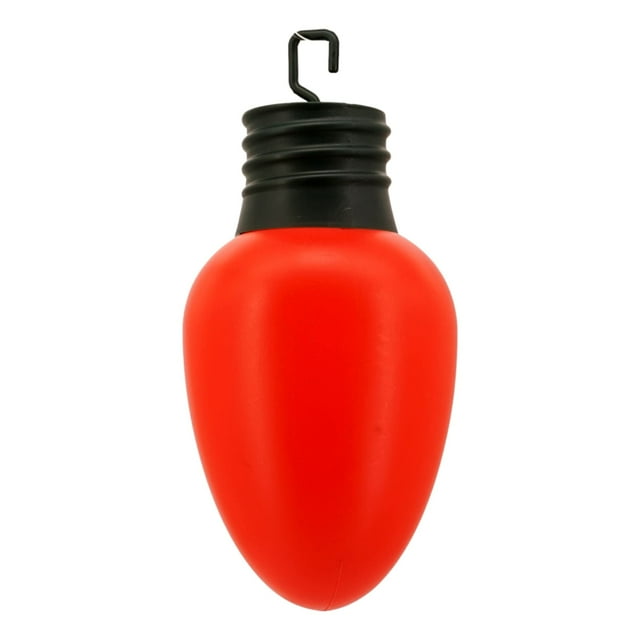 Jumbo Hanging Christmas Light with Hanging Hook (12 in with 18 in Green ...