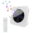 Portable Home CD Player Fm Radio Wall Mountable Retro Bluetooth ...