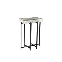 View Point Genuine Marble Top Accent Table - Walmart.com