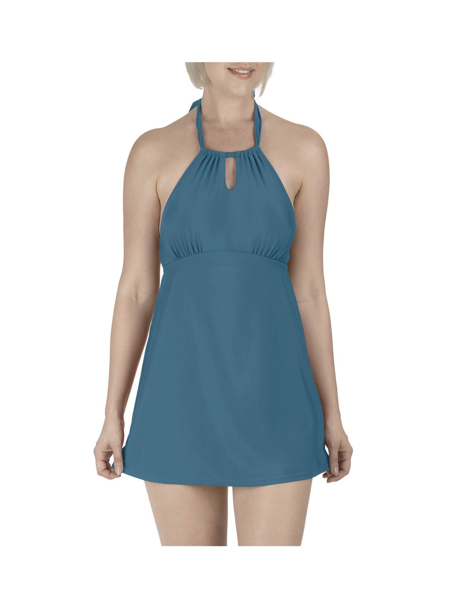 Carole Hochman Swimwear Women's Keyhole Swimdress Swimsuit 8 10 12 14 ...