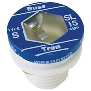 Eaton Cooper-Bussman BP-SC-15 15 A Cartridge Fuse Time Delay - Walmart.com