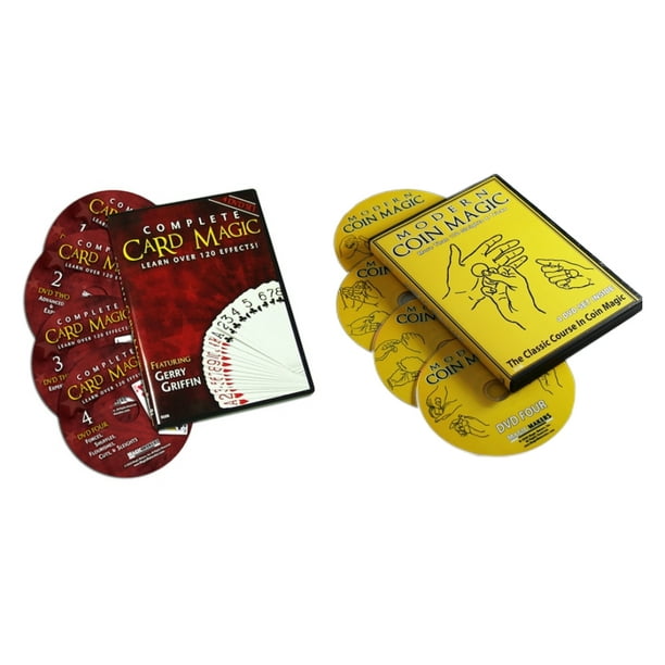 Complete Card Magic and Modern Coin Magic, Ultimate Combo Set on DVD ...