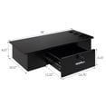BoldGear Wall Mount Styling Station, Locking 1 Drawer Storage Beauty ...
