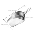 BESTYASH 1Pc Multi Functional Stainless Steel Scoop for Ice Cubes Flour ...