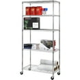 Muscle Rack Adjustable 5 Tier Freestanding Garage Storage Shelves ...