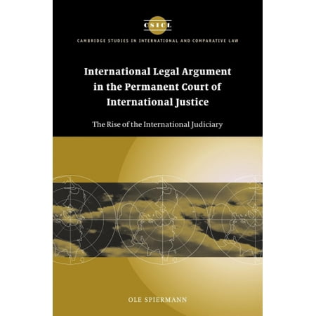 International Legal Argument in the Permanent Court of International ...