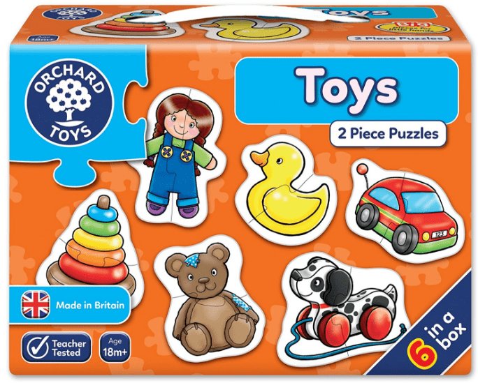 Toy Box - 2 Piece Puzzle - Walmart.com