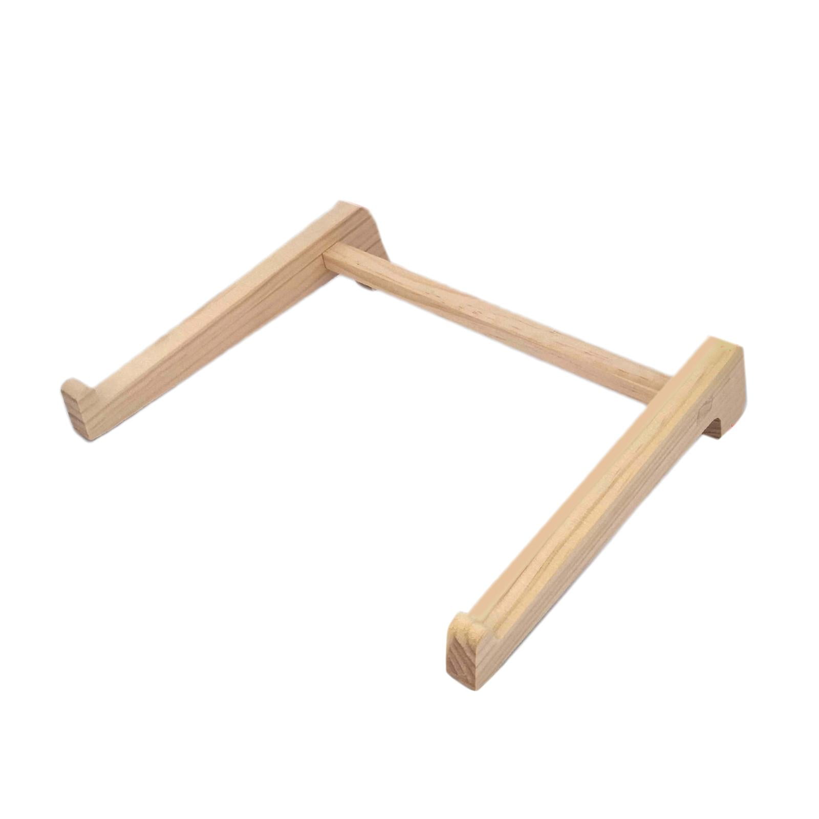 Wooden Laptop Stand Raise Stand Desktop Stand Notebook Holder Mount ...