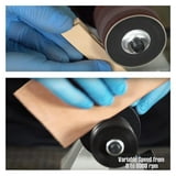 8000RPM Leather Polishing Burnishing Machine Leather Edge Grinding Kit ...