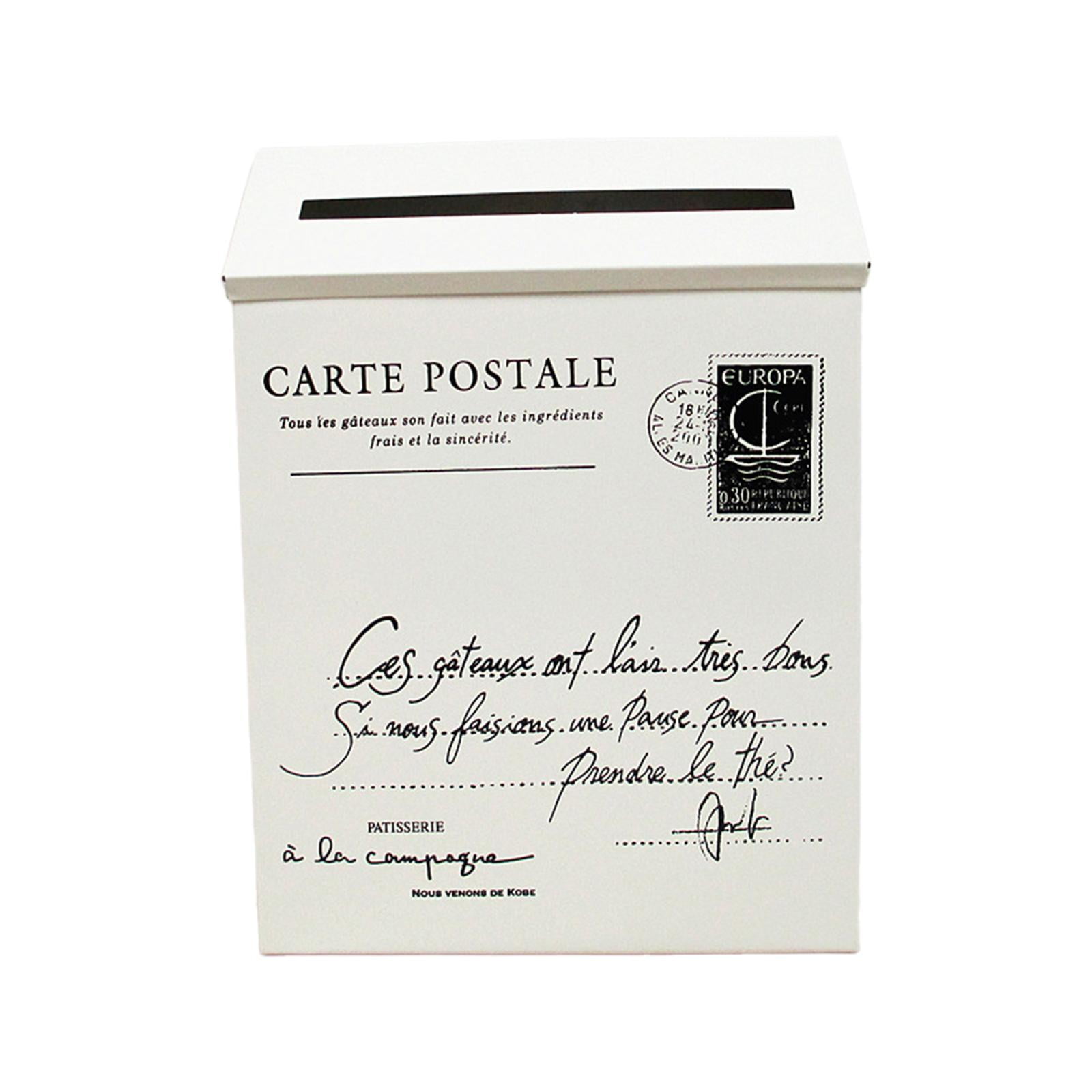 Click here for Tnarru Drop Box Wall Hanging Mail Box Decorative W... prices