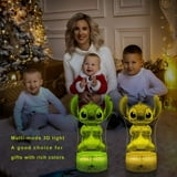 XIHAMA Disney's Lilo & Stitch 3D LED Night Light with Remote, 7 Color ...