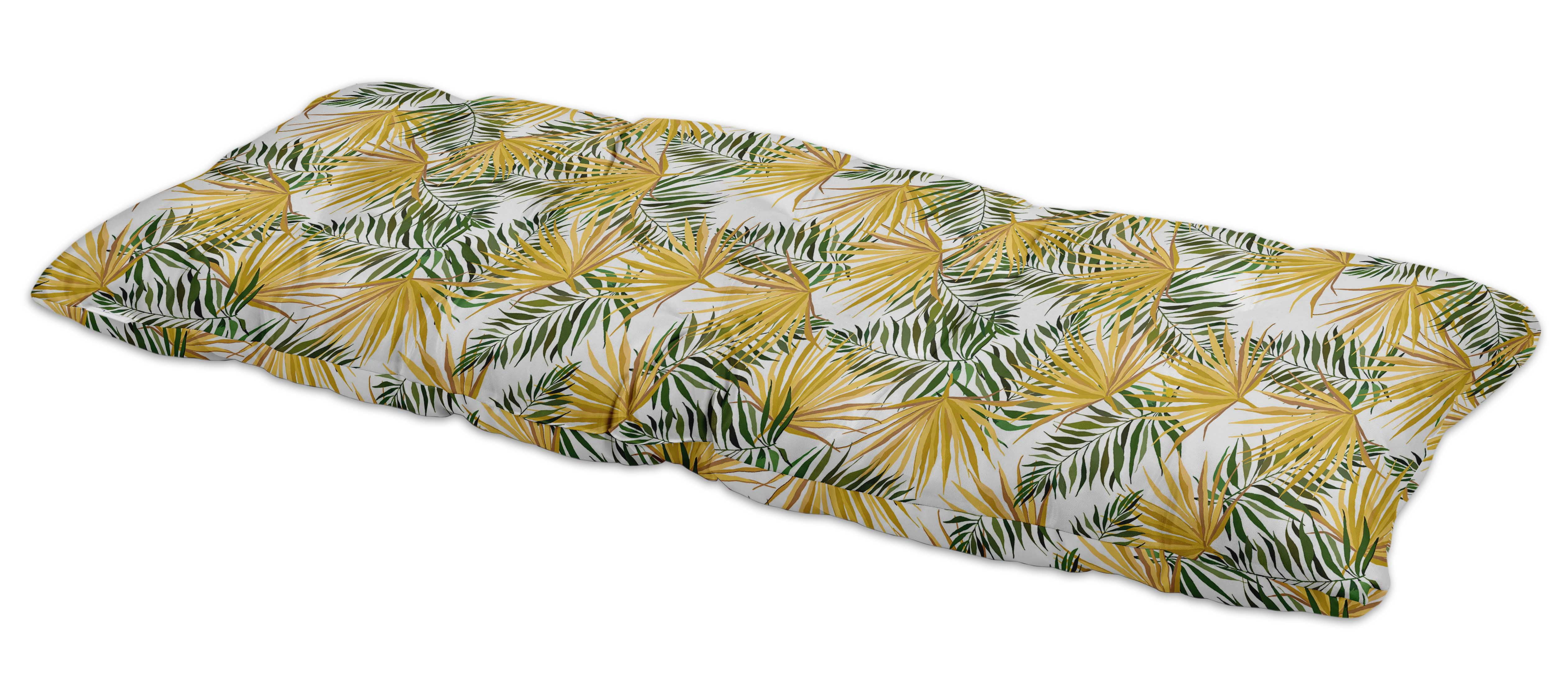 Vargottam Printed OutdoorBenchCushionLounger Water Resistant ...