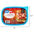 Great Value Thin Sliced Honey Ham Lunchmeat Family Pack, 16 oz Plastic ...