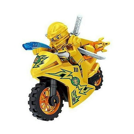 8pcs/set Mini Ninjago Motorcycle Figures Fit Lego Jay Kai Building ...