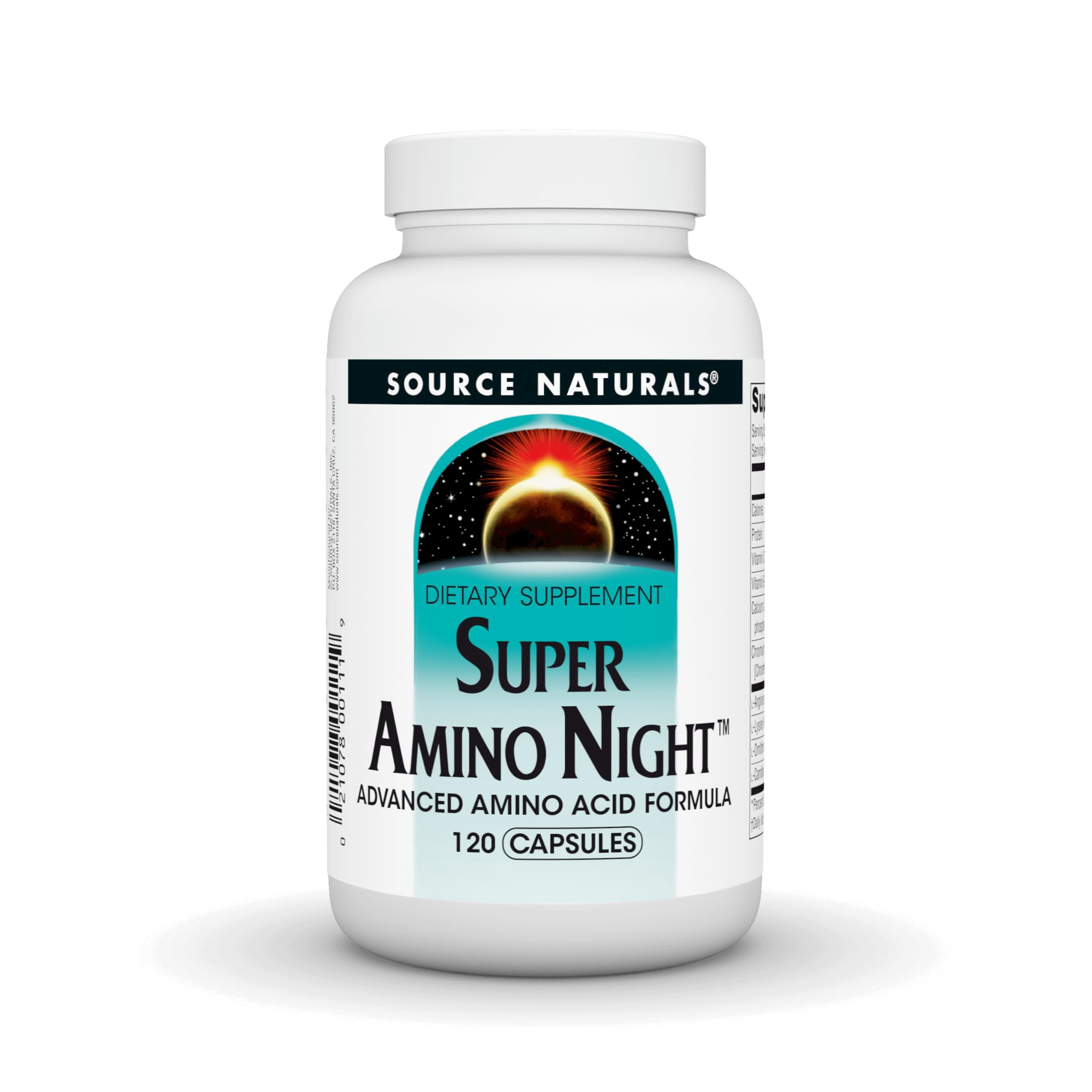 Supplement Source Naturals Super Amino Night 120 cápsulas | Walmart en ...
