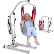 Invacare Lightweight Hydraulic Patient Lift, White, 450 lb. Weight ...