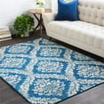 Surya Harput HAP-1032 94x123" Rectangle Fabric Area Rug in Navy/Light ...