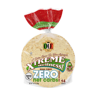 Ole Xtreme Wellness Low Calorie Healthy Spinach and Herbs Wraps, 6ct ...