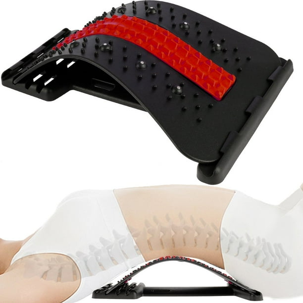 Stretcher with 3 Adjustable Arch Levels Back Massager with Silicone ...