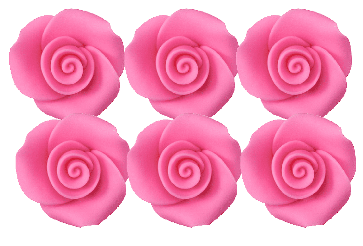 Sprinkle Deco Small Bright Pink Ready to Use Hand-Crafted Premium Royal ...