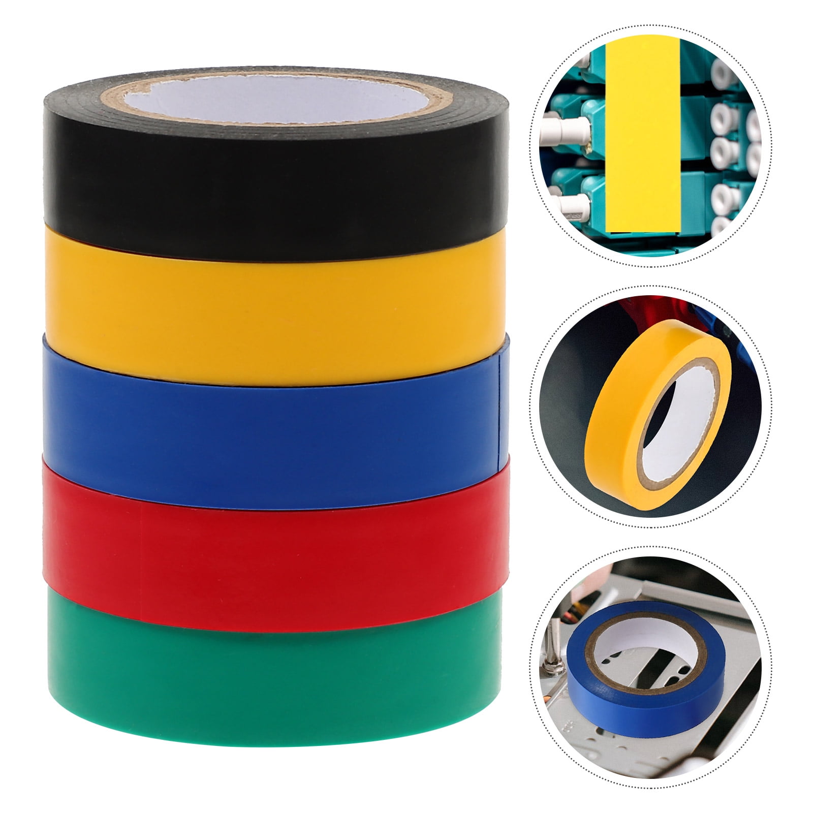 Click here for Ysnoowe 5 Rolls Electric Tape Pack Pvc For Wiring... prices