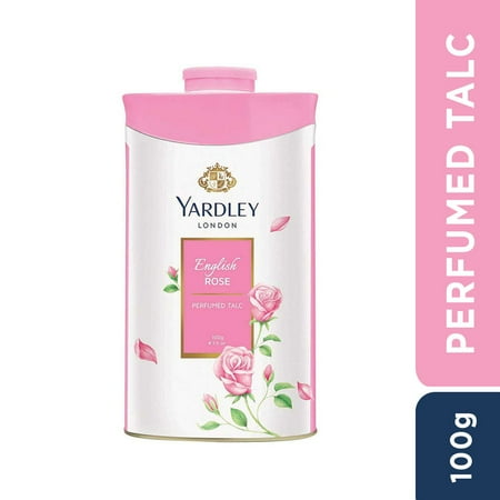 Yardley London English Rose Talcum Powder, 100g - Walmart.ca