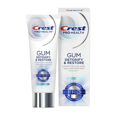 Crest Pro-Health Gum Detoxify + Whitening Two- Step Toothpaste, 4.0 and ...