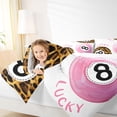 Castle Fairy Vintage Billiards Queen Comforter Set 3 Pieces, Leopard ...