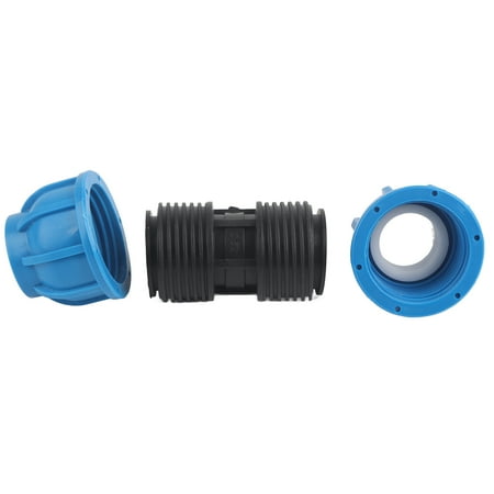 Pipe Connection,4Pcs PE Plastic 32mm Straight Connector Water Pipe ...