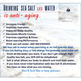 Captain Salt Organic Mineral Sea Salt 1 Pound Natural Grain with 82 ...