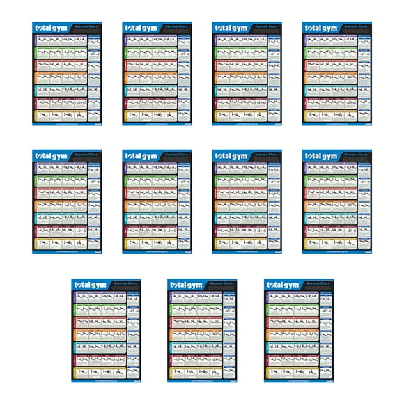 Total Gym Workout Cards