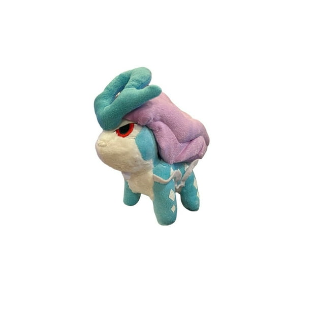 Pokemon Suicune 7" Plush Doll Figure Banpresto Blue Purple White ...