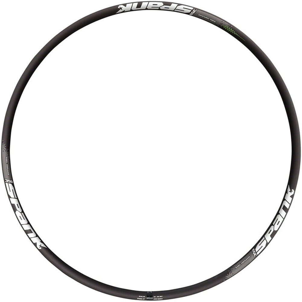 Spank 359 Vibrocore Rim - 27.5", Disc, Black, 28H 30.5mm Width Tubeless ...