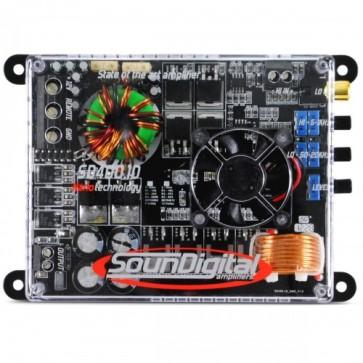 SOUNDIGITAL Single Channel Digital Compact 400 Watt Car Audio Amplifier ...