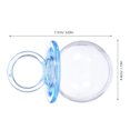 OFFIGAM 24 Assorted Pacifier Candy Boxes Clear Plastic Treat Containers ...