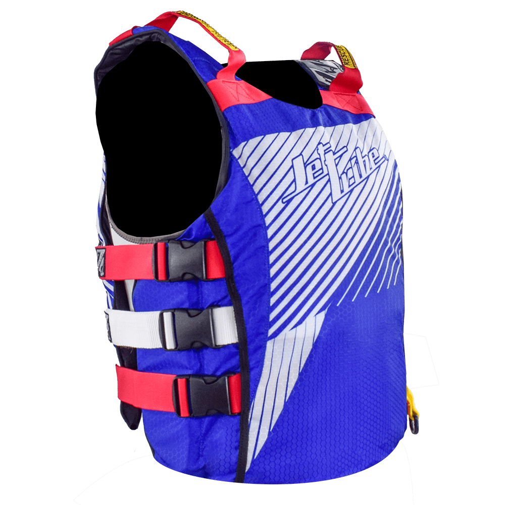 UR-20 Hyper Vest | Blue / Red | Comfort EVA Foam | Comp PFD Life Vest ...