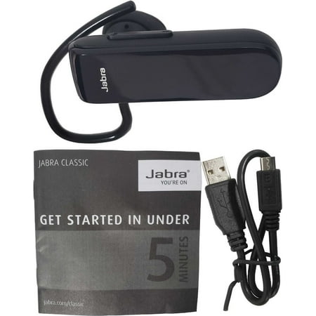 Jabra Classic Bluetooth Handsfree Headset HD Voice A2DP Music GPS ...