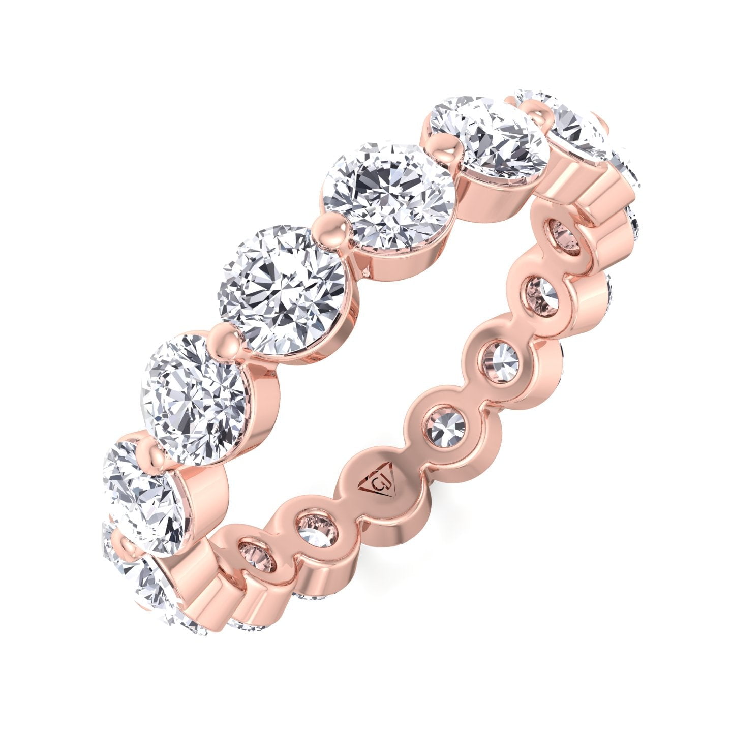 Havana - Floating Diamond Eternity Band - Walmart.com