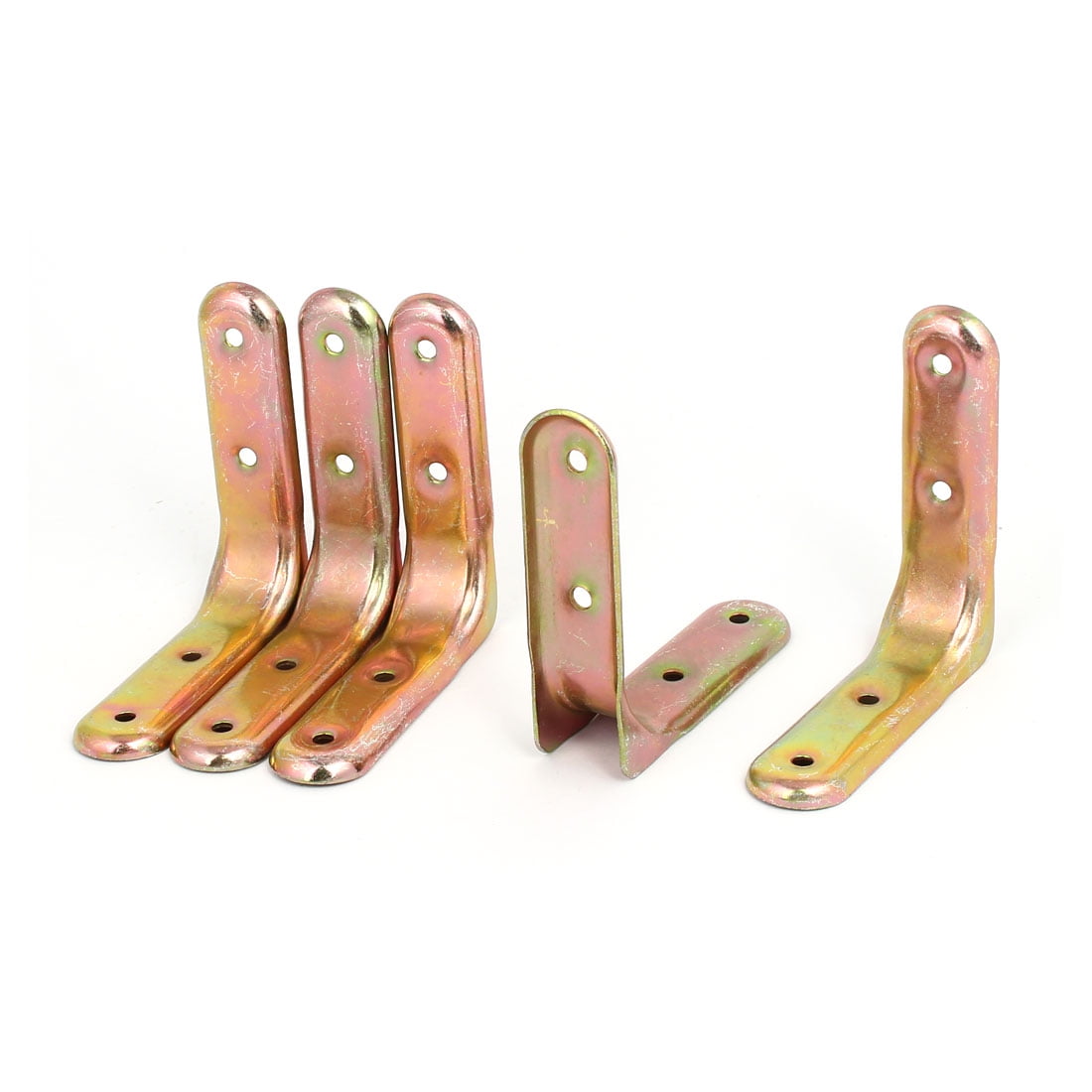Uxcell Cabinet Push In Type 5mm Peg Alloy Shelf Support Bracket Silver