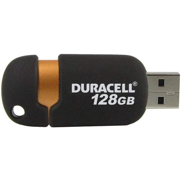 Duracell 128GB USB 2.0 Thumb Drive [128 Gigabyte Memory Capacity ...