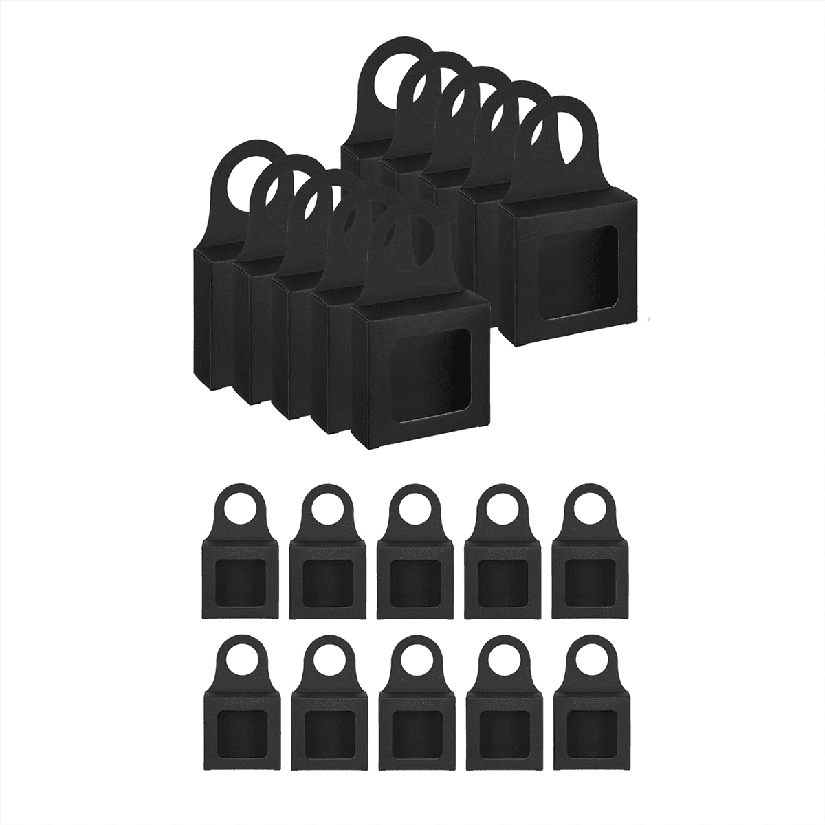 Click here for Unbranded Wine Bottle Box With Window  30 Pcs Box... prices