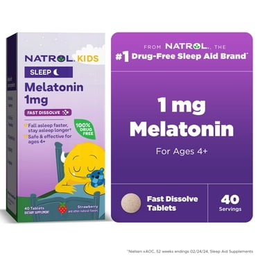 Natrol Melatonin 3mg Fast Dissolve Tablets, 150 Count - Walmart.com