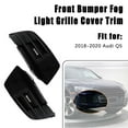 Front Bumper Cover Fog Light Grille Bezel Trim Set for Audi Q5 2018 ...